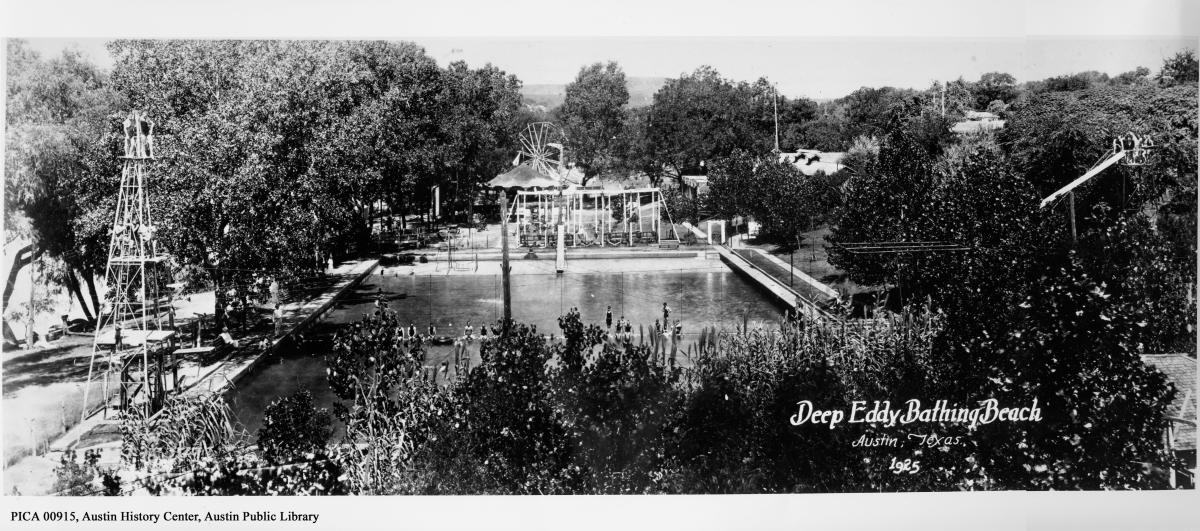 Deep Eddy Pool is 100 Years Old this Year! | AustinTexas.gov