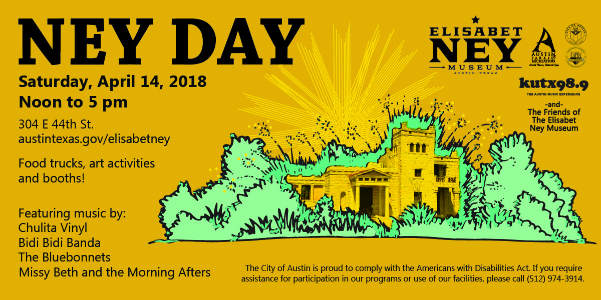 Programs / Events / Services for the Elisabet Ney Museum | AustinTexas ...